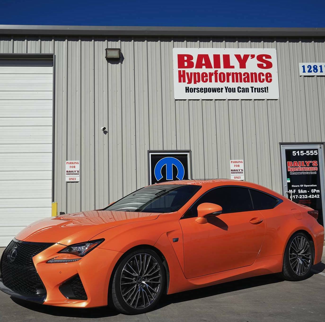 Location - Baily’s Hyperformance